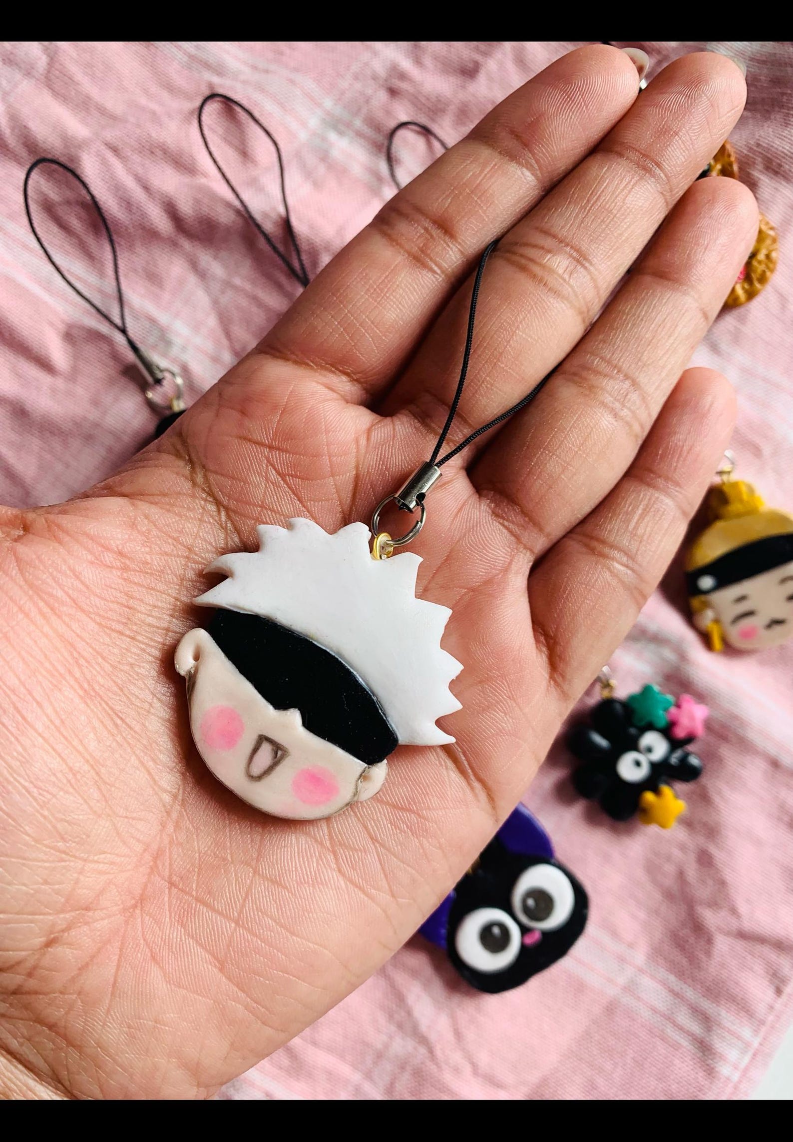 Anime Phone Charms: Chibi Kawaii Polymer Clay - Etsy