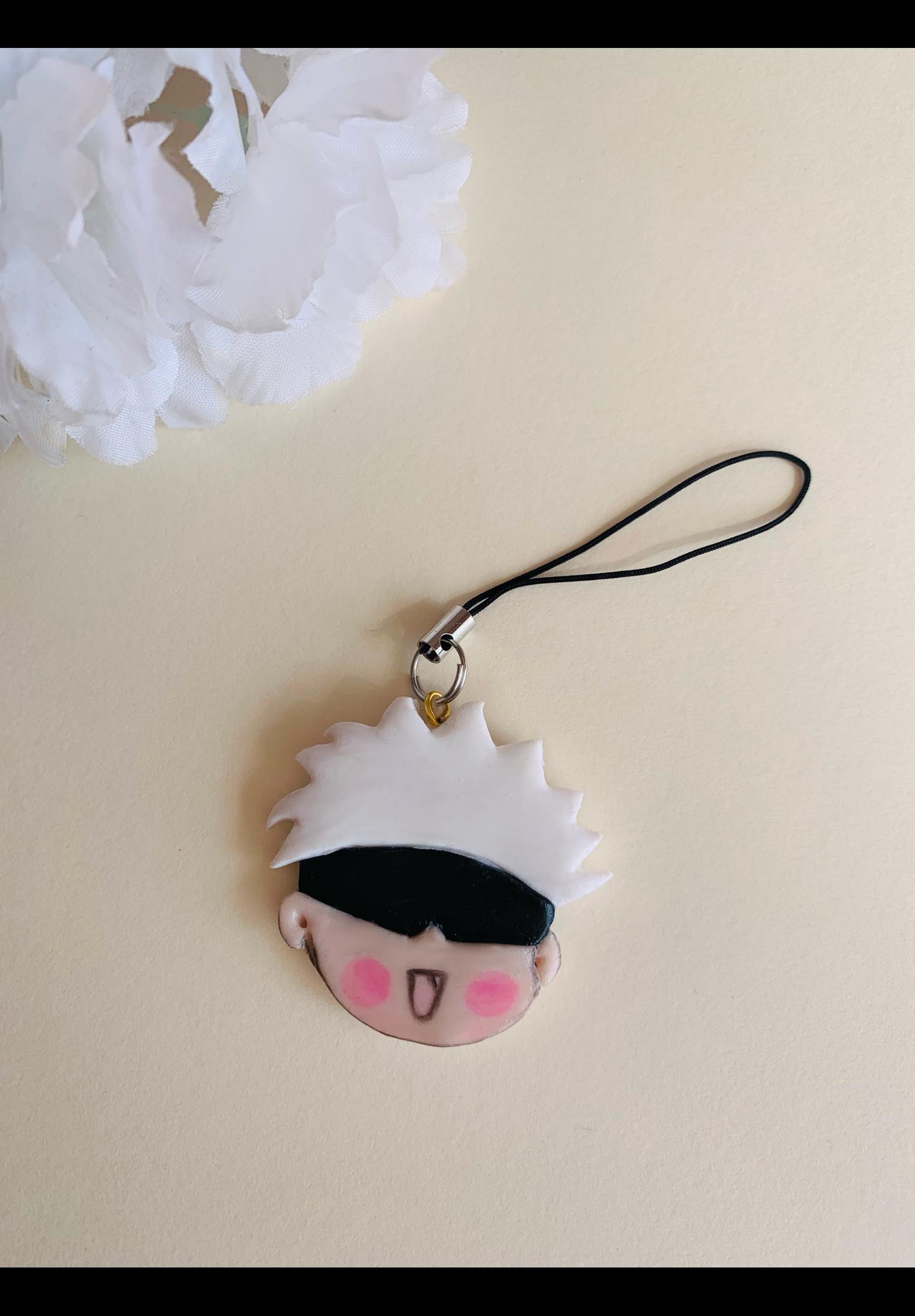 Gojo & Geto Anime Phone Charms: Chibi Kawaii Polymer Clay - Etsy