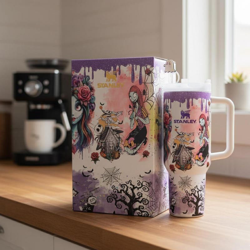 Jack Skellington Stanley Glow in the Dark - Etsy