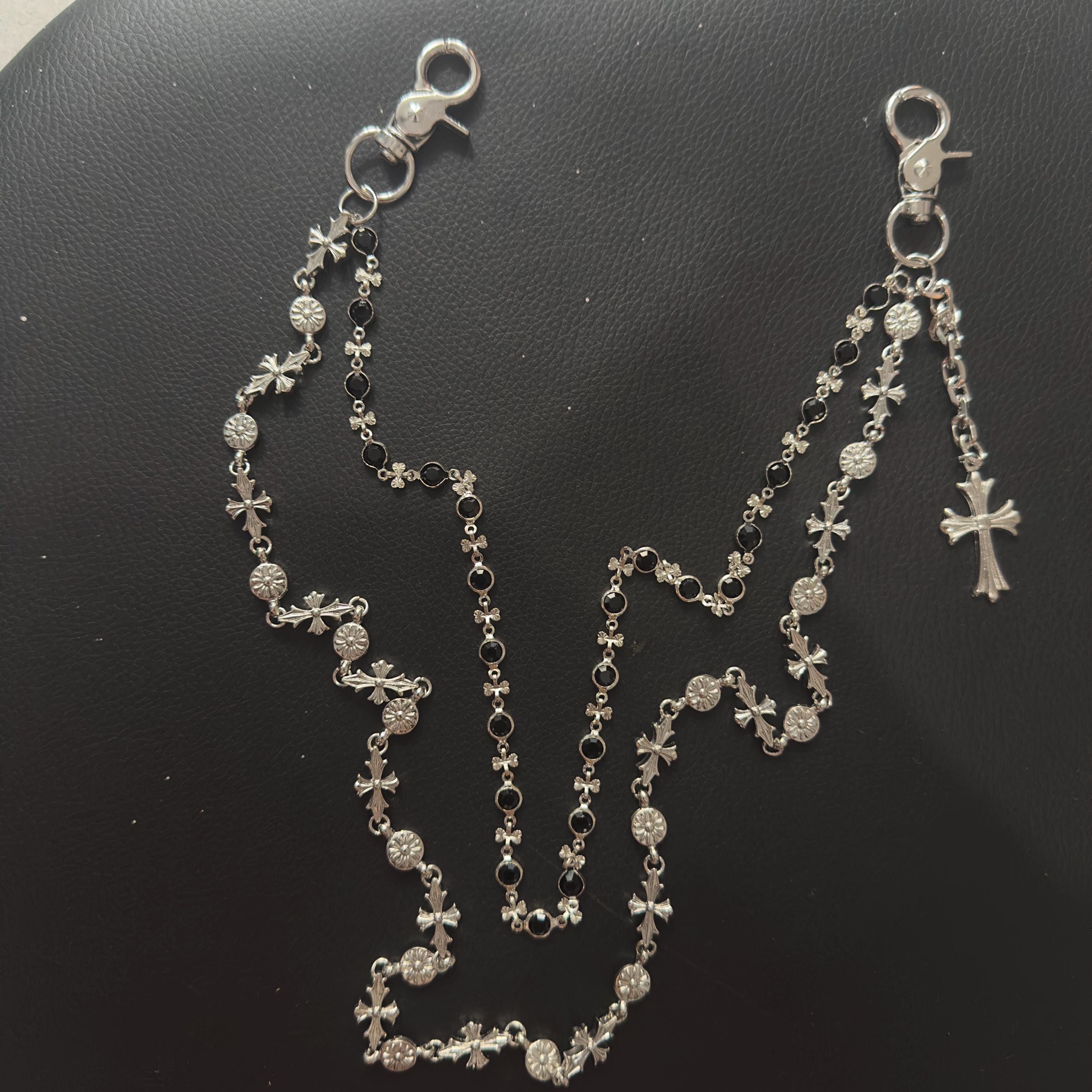 Cross Pants Chain for Men Women,jeans Chain,keys Chain,biker Wallet ...