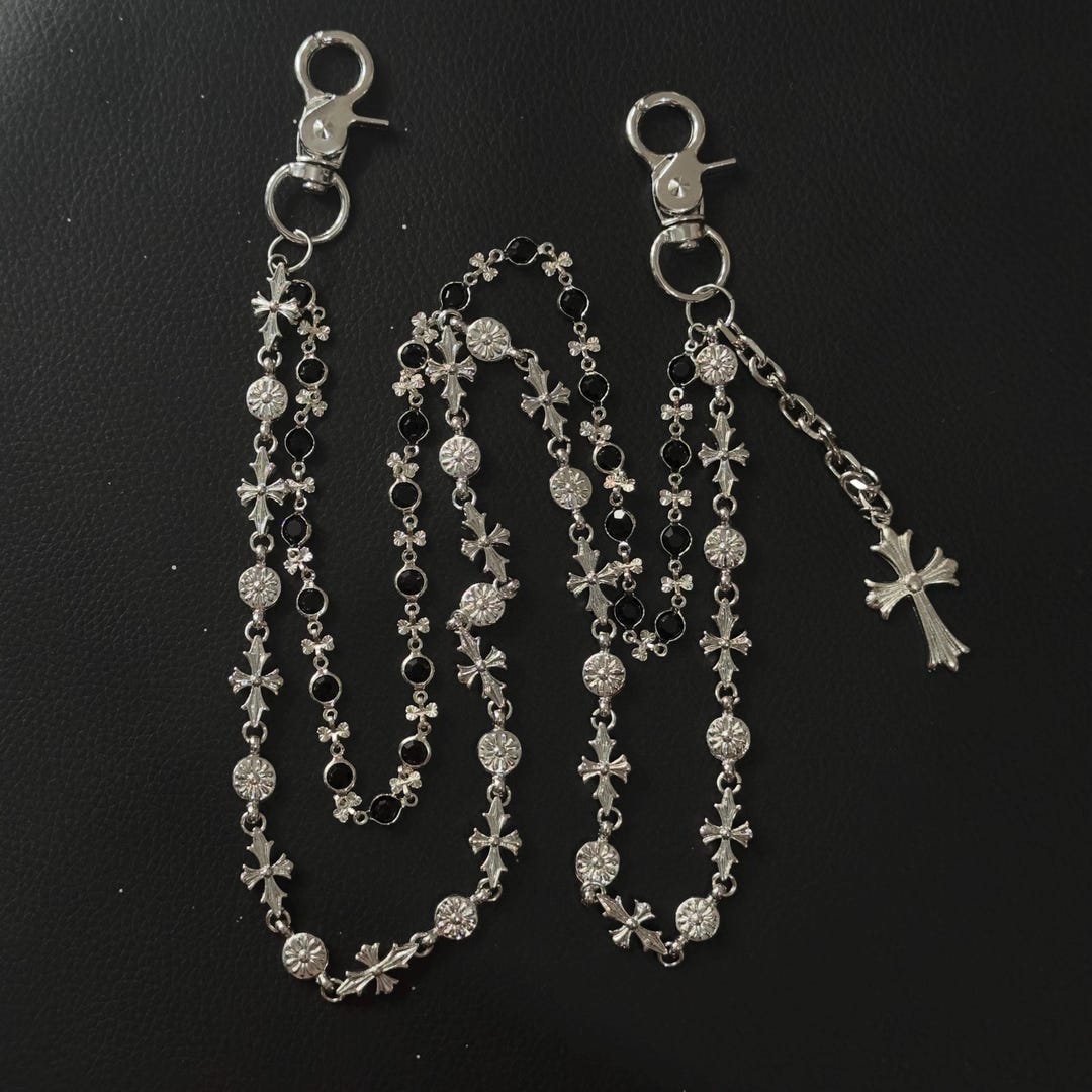 Cross Pants Chain for Men Women,jeans Chain,keys Chain,biker Wallet ...