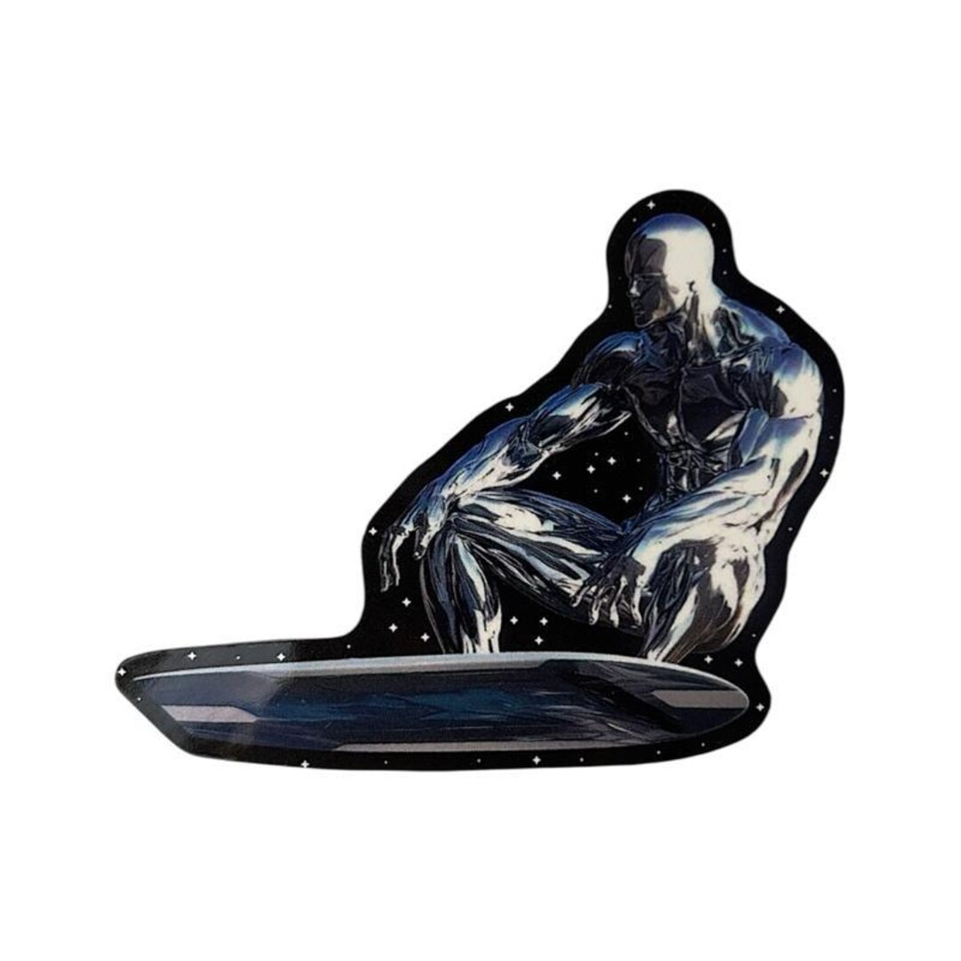 Silver Surfer Sticker - Etsy
