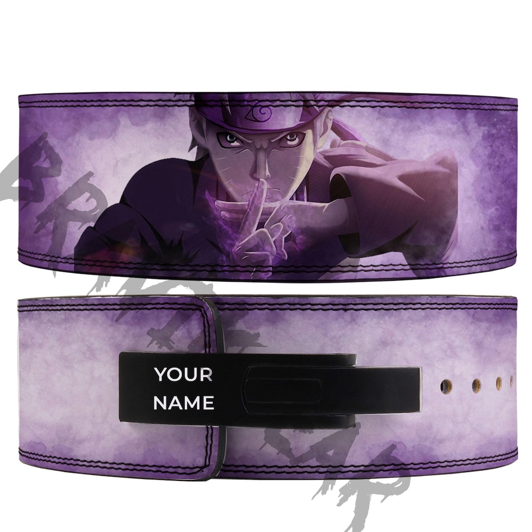 Naruto Anime Lever Lifting Belt: Custom Powerlifting Gym Belt - Etsy