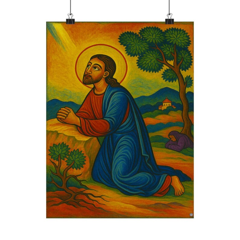 Ethiopian Orthodox Christian Wall Art – Traditional Religious Poster of ...