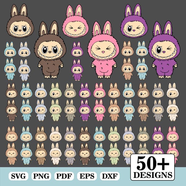 Labubu Vector - Etsy