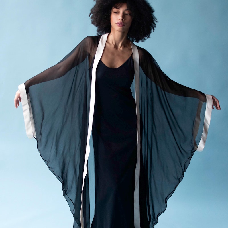 Chiffon Duster - Etsy