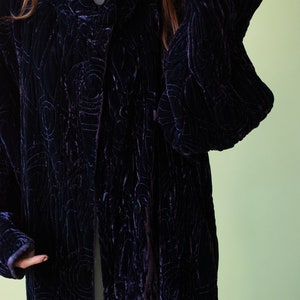 Quilted Velvet Coat | Ghost - Etsy