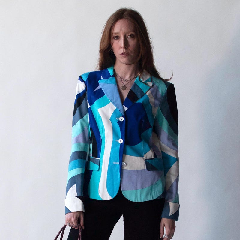 Blazer Emilio Pucci - Etsy Canada
