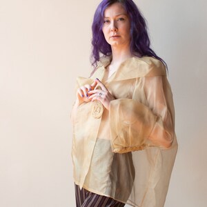 Organza Evening Coat Lee Anderson - Etsy