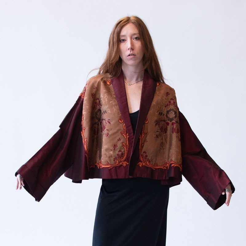 Silk Evening Jacket - Etsy
