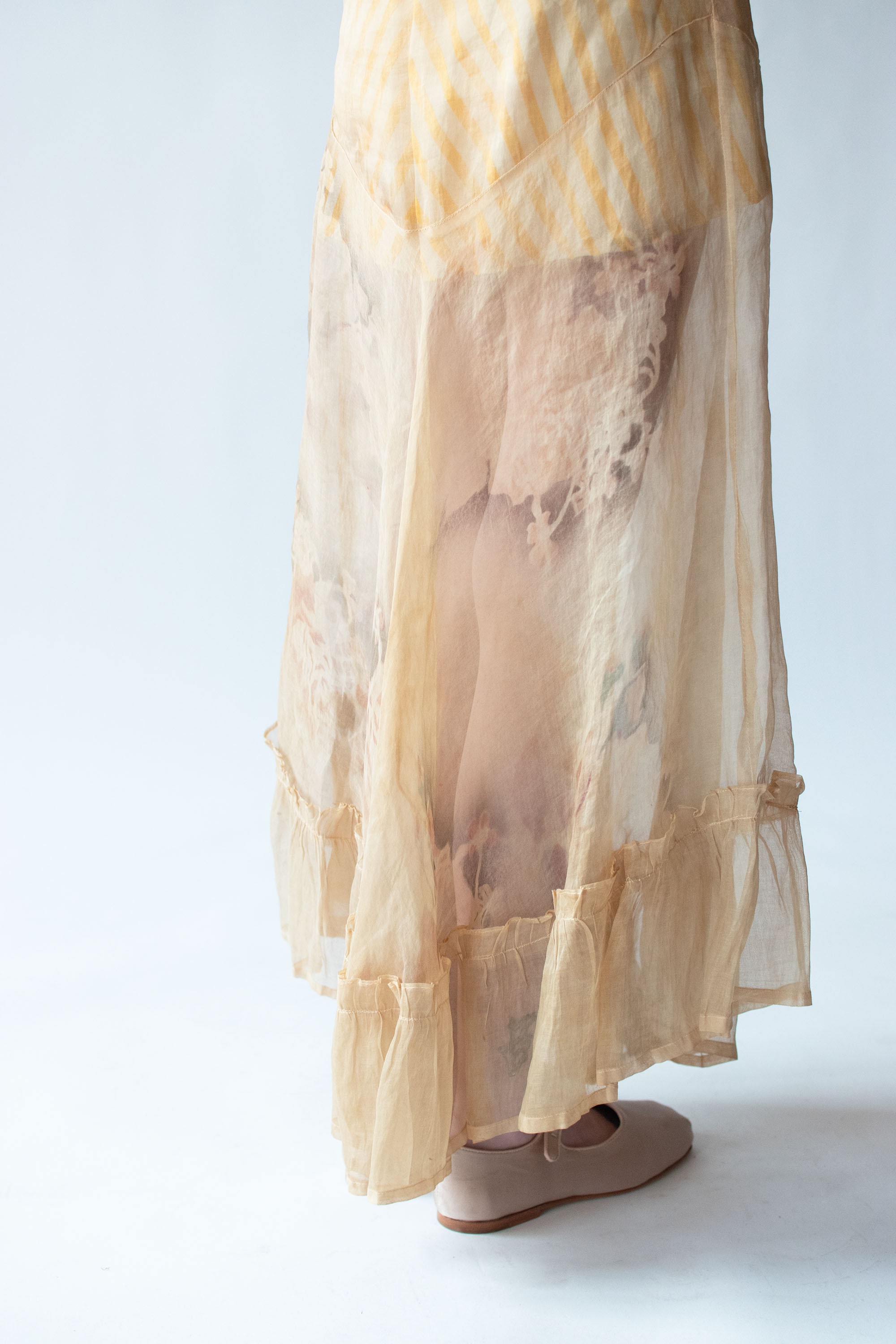 1920s Ghost Floral Dress - Etsy