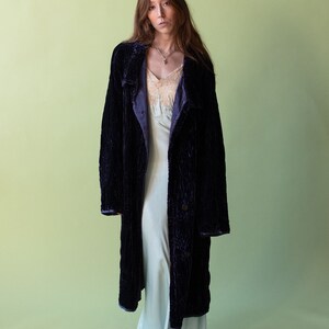 Quilted Velvet Coat | Ghost - Etsy