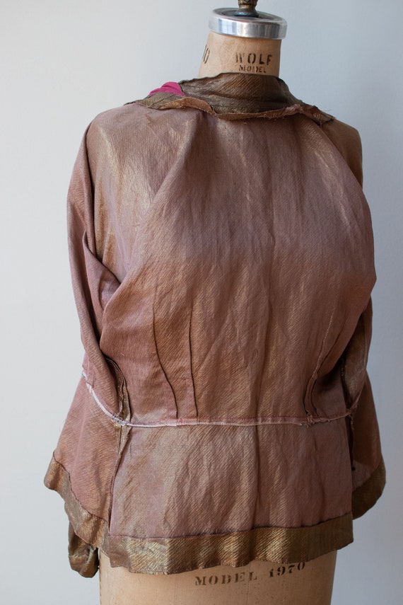 1930s Gold Lamé Jacket - Gem