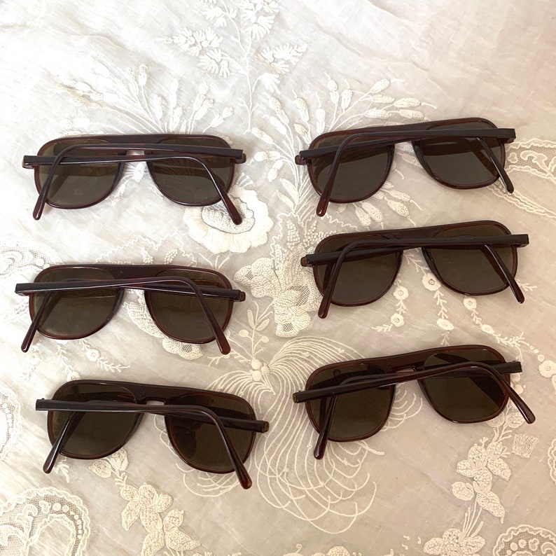 1940s Sunglasses / 40s Solarex Brown Aviator Glasses - Etsy