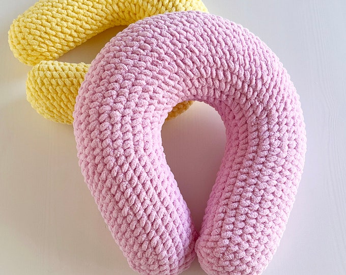 Travel Pillow Sewing Pattern Neck Pillow Pattern Car Accessories Plush ...