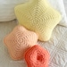Crochet Pattern (with Video): Star Puff Pillow - by Luluslittleshop - Etsy