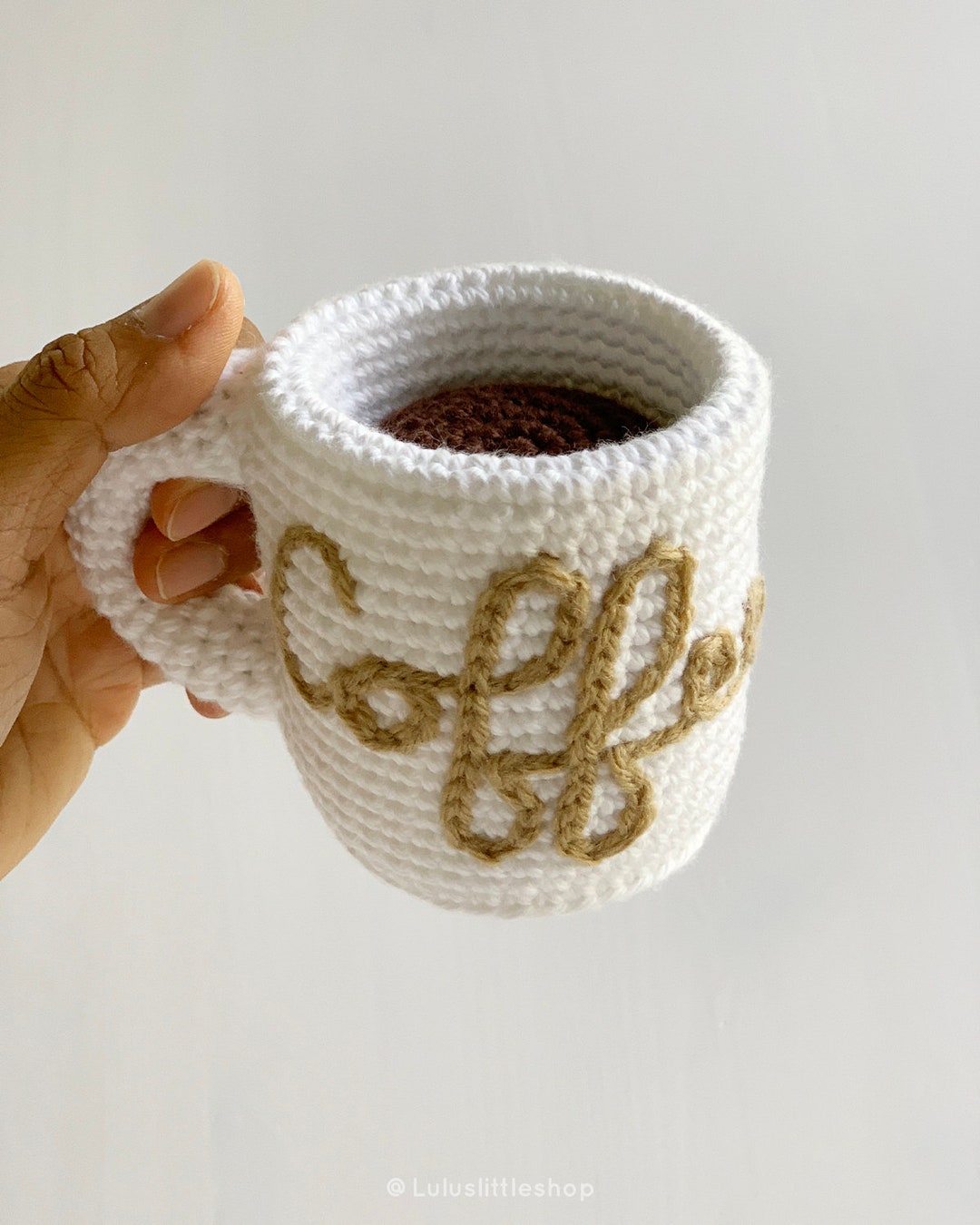 Crochet Pattern: Coffee - by Luluslittleshop - Etsy