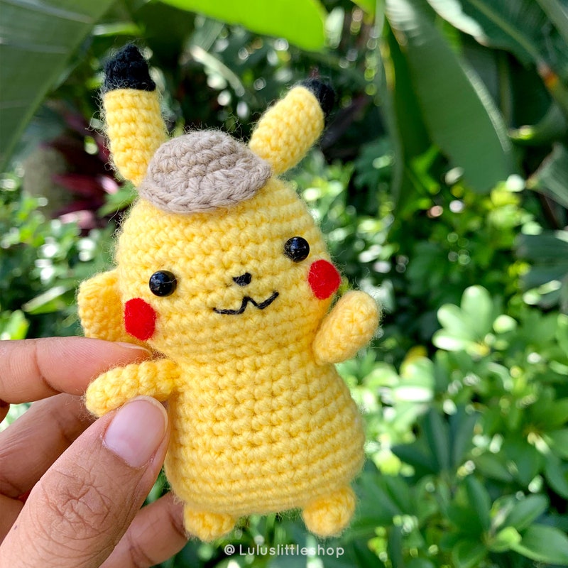 Crochet Pikachu Pattern - Etsy