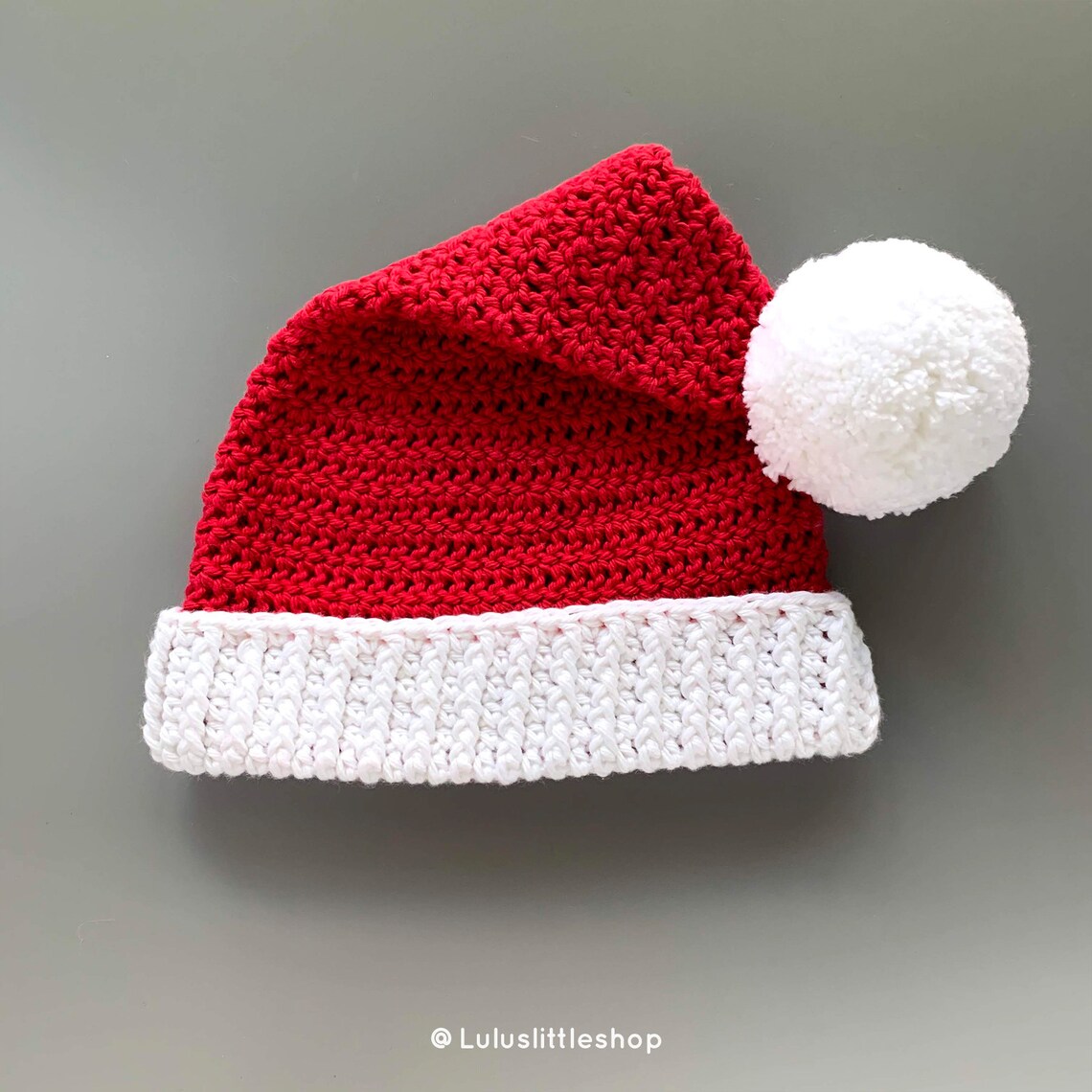 UPDATED Crochet Pattern: Santa/ Elf Hat infant Toddler - Etsy
