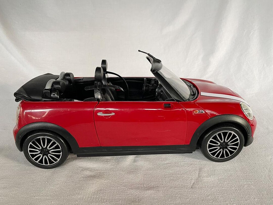 Barbie 1st Ken Car "my Cool Mini Cooper" Red S Cabrio 2011 Mattel ...