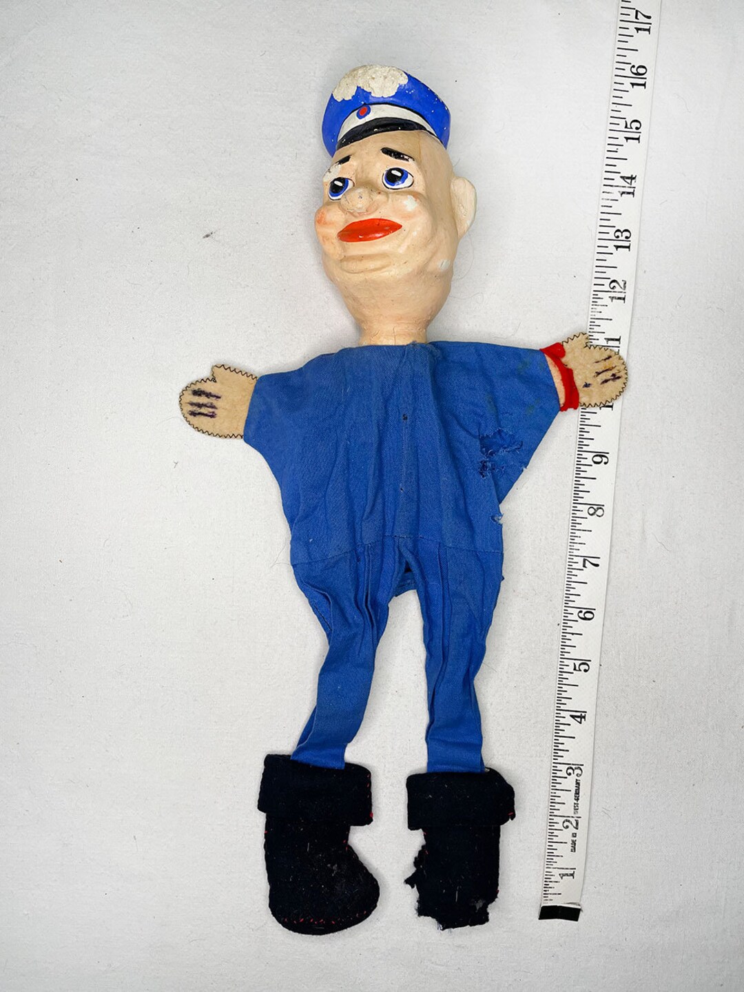 Vintage Swiss Compo 1930s/40s Character Puppet Hand Glove Marionette ...