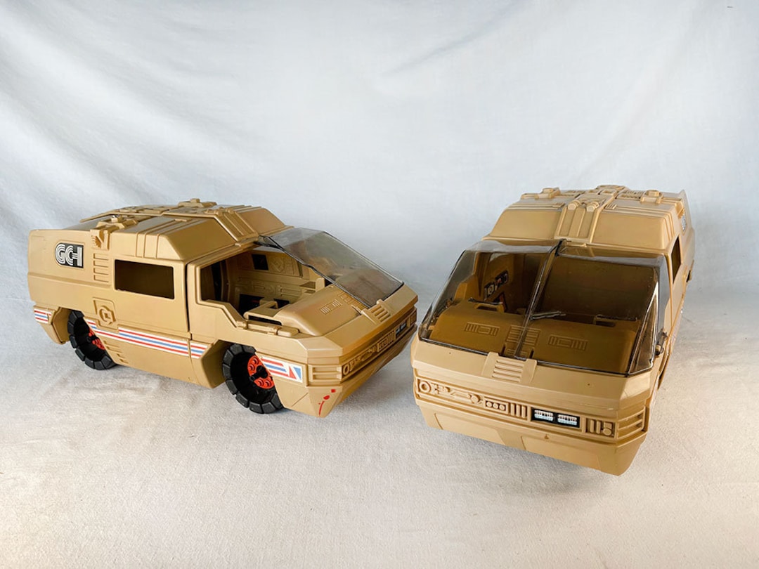 1985 Vintage Big Jim Mattel 1980s Super Commando Mobile Vehicle Ref9393 ...