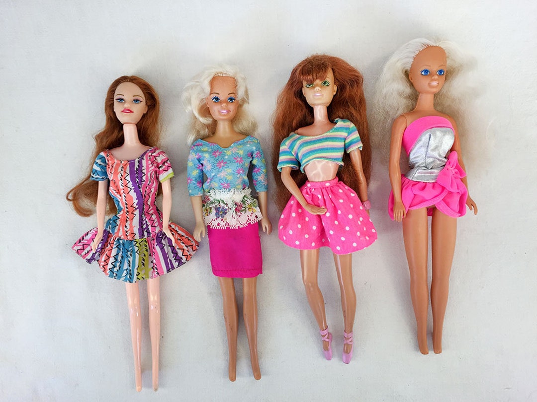 1990s (4) CLONE Simba Steffi Vintage Dressed Blonde Brunette Titan ...