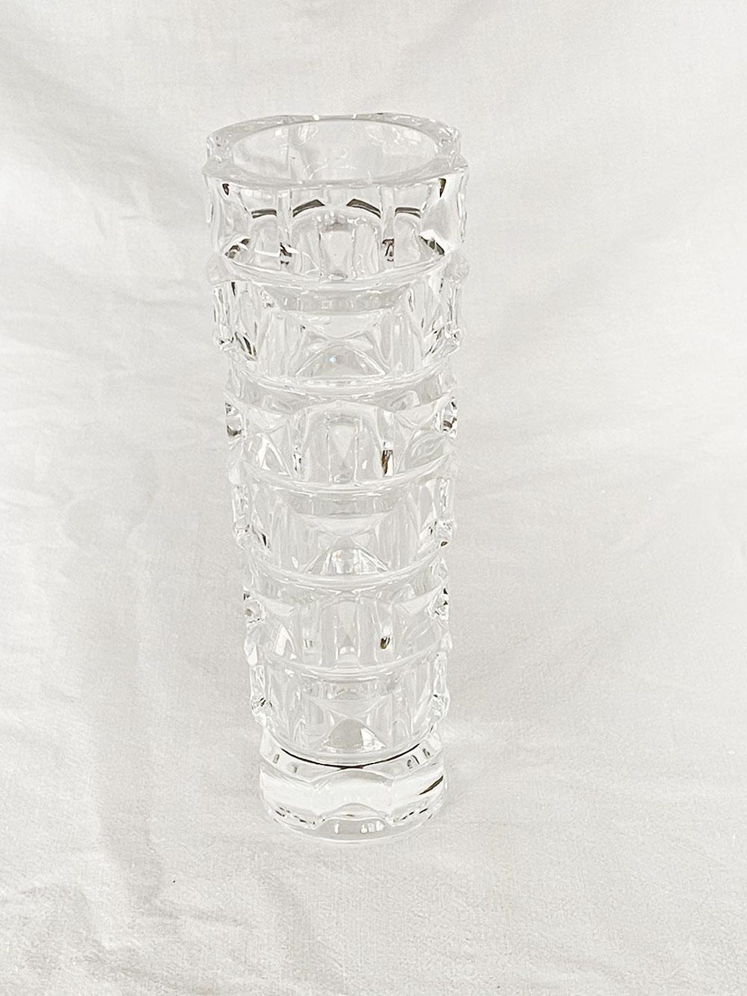 50s/60s Dimpled Brick Vase Design Poss Frantisek Visner Glass Sklo ...