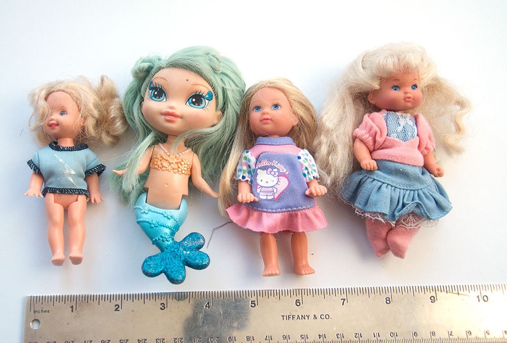 4 1990s Mermaid Vintage Original Bratz BARBIE Sister Brother | Etsy