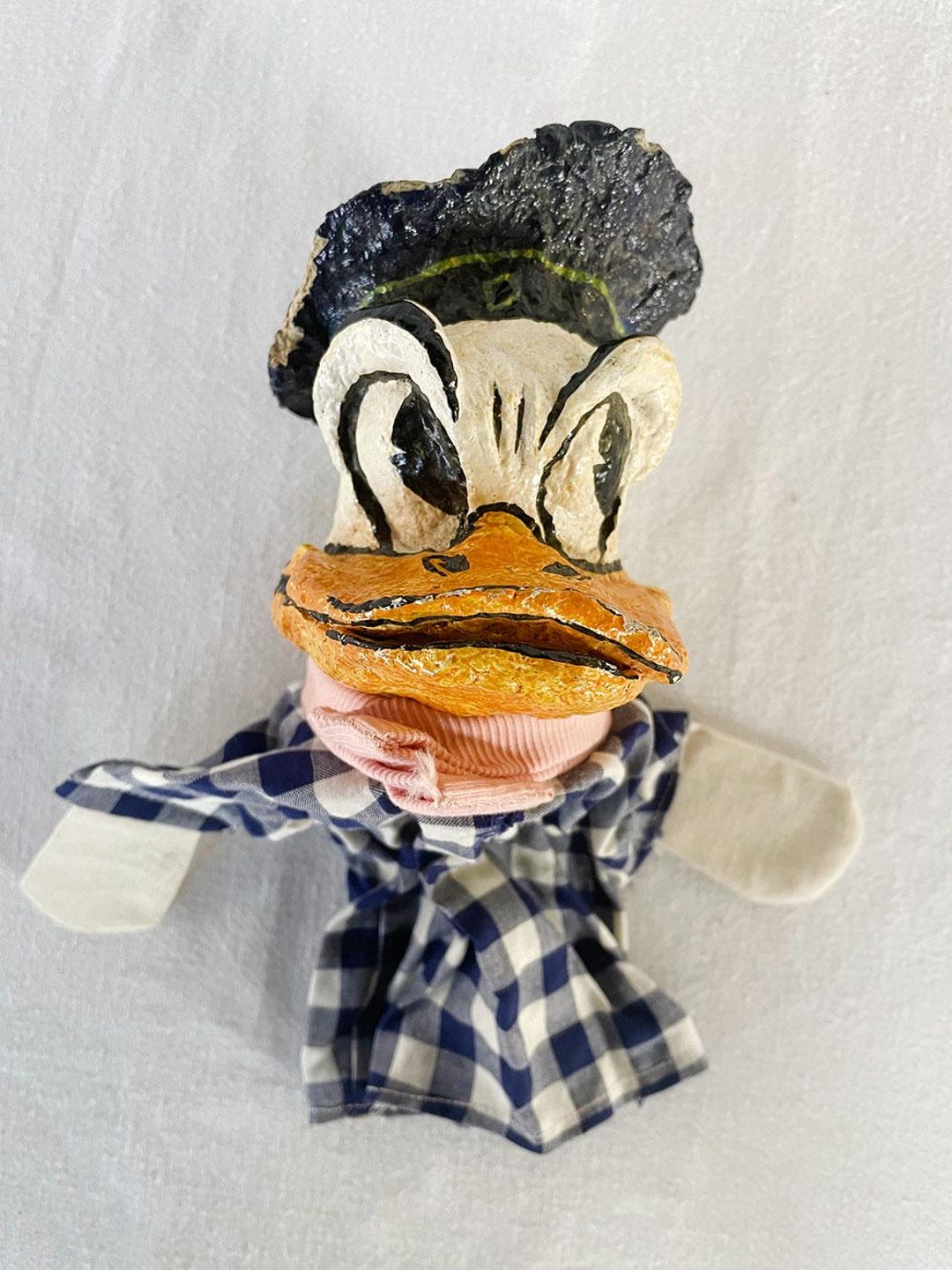 Possibly Hand-made 1930s/1940s Walt DISNEY Donald Duck Rubber Figure ...