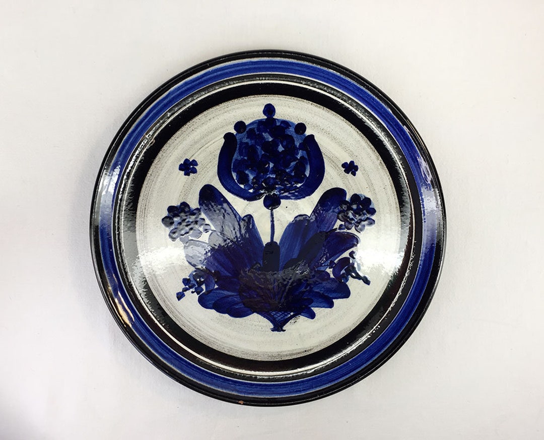 Vintage SWITZERLAND Pottery Artist Peter LANZ GWATT Handarbeit Handmade ...
