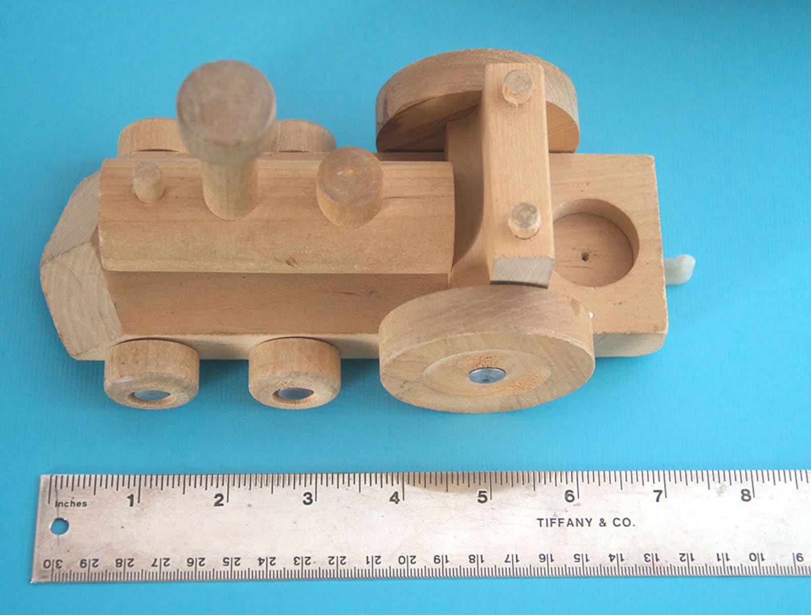 50s Vintage Antique Stylized Art Deco Swiss Wood Toy TRAIN SET - Etsy