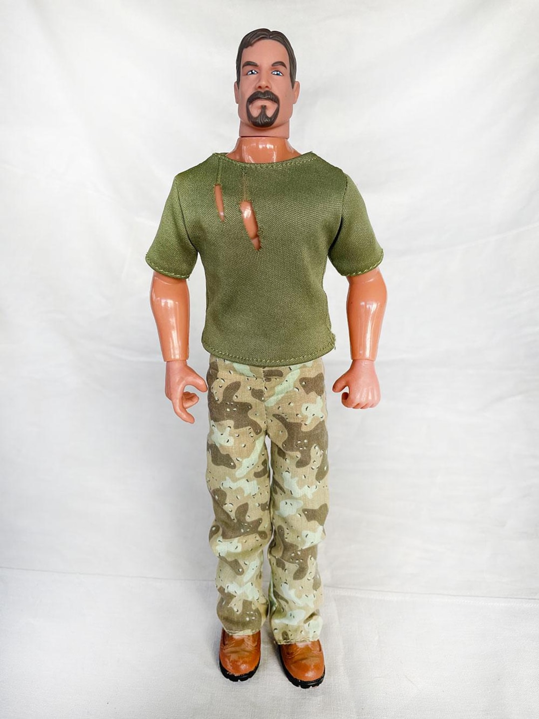 European 90s Vintage Antique G.i.joe Actionman Male Articulated Figure ...