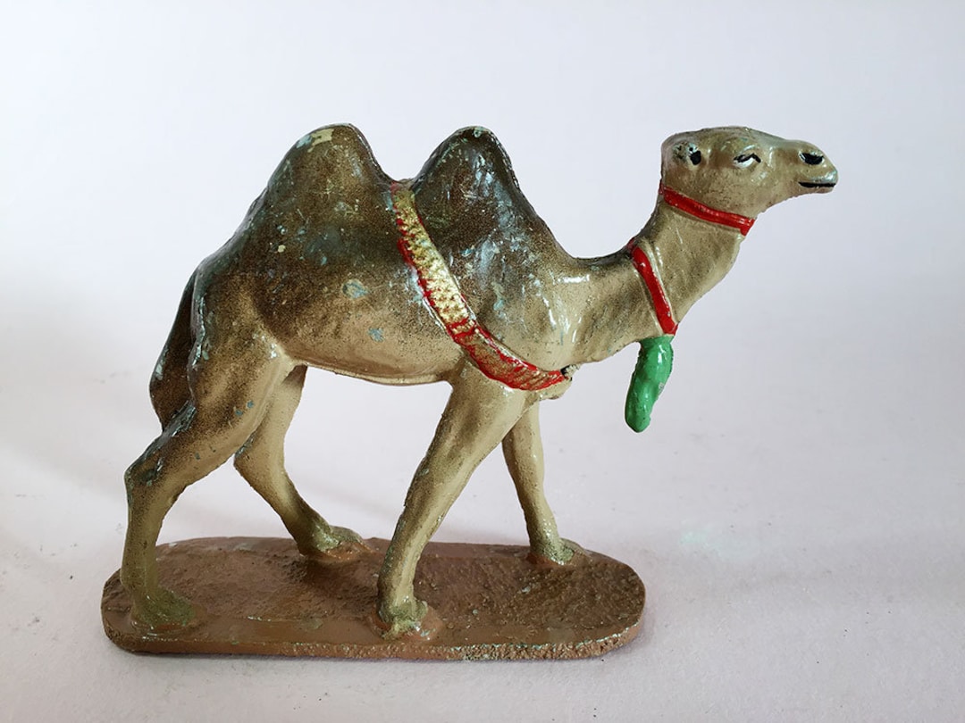 1920s Antique Vintage Nativity Créche CAMEL Jesus Christmas Display ...