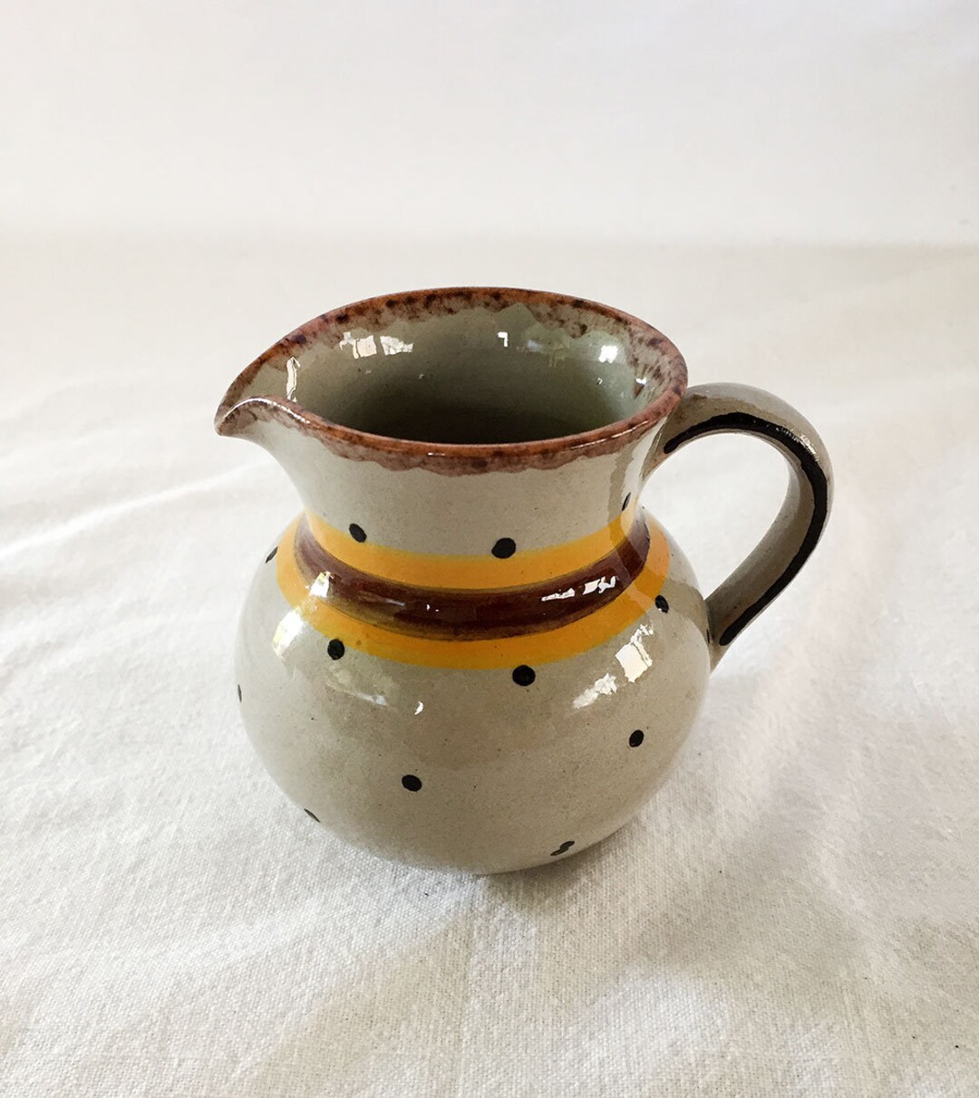 Vintage SWITZERLAND Pottery Artist POTERIE NEUCHATELOISE Handarbeit ...