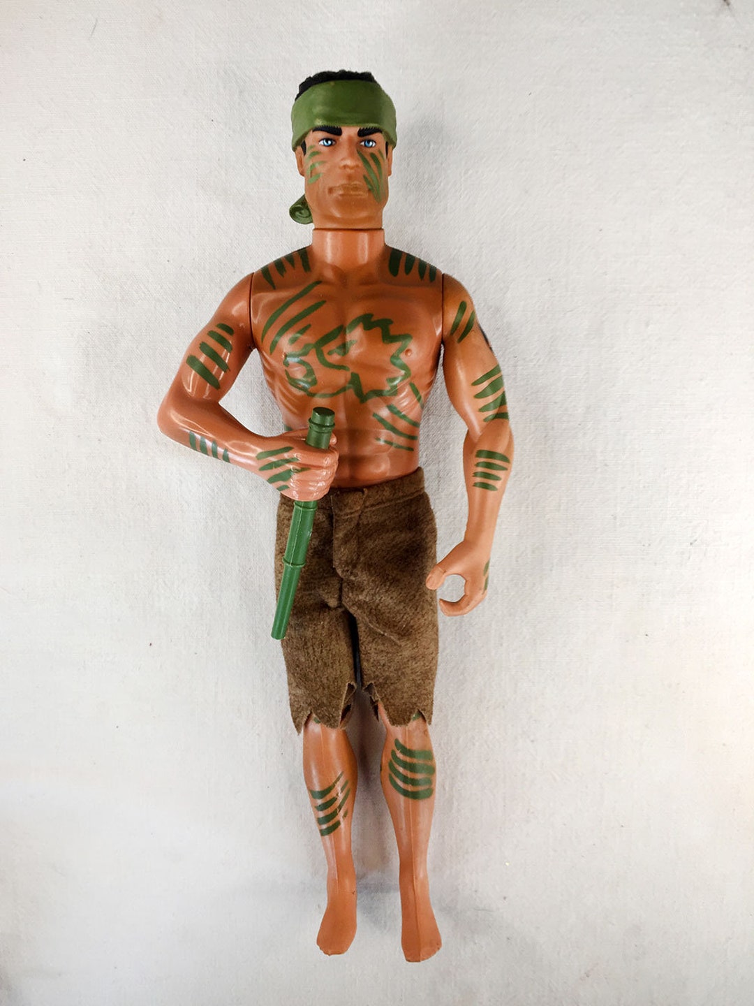 European 90s Vintage Antique G.i.joe Actionman Male Articulated Figure ...