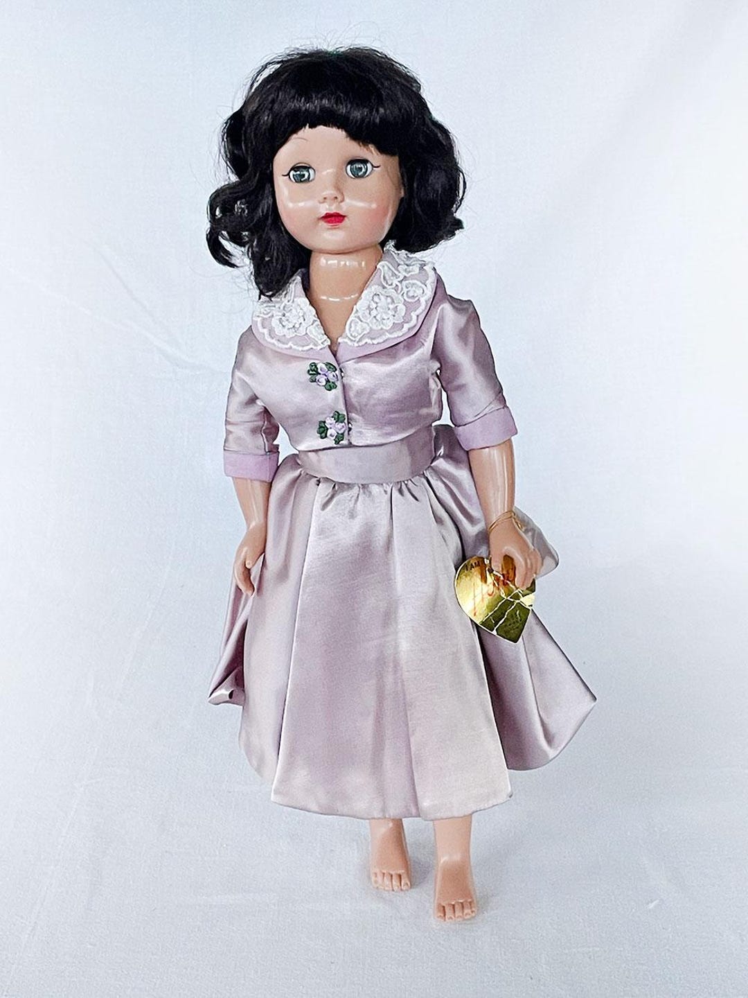 Effanbee HONEY 1980s Girl Vintage Doll Hard Plastic Vinyl Fashion 1940s ...