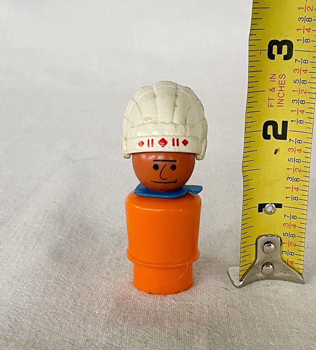Vintage Native American INDIAN Fisher-price People Person Man Woman ...