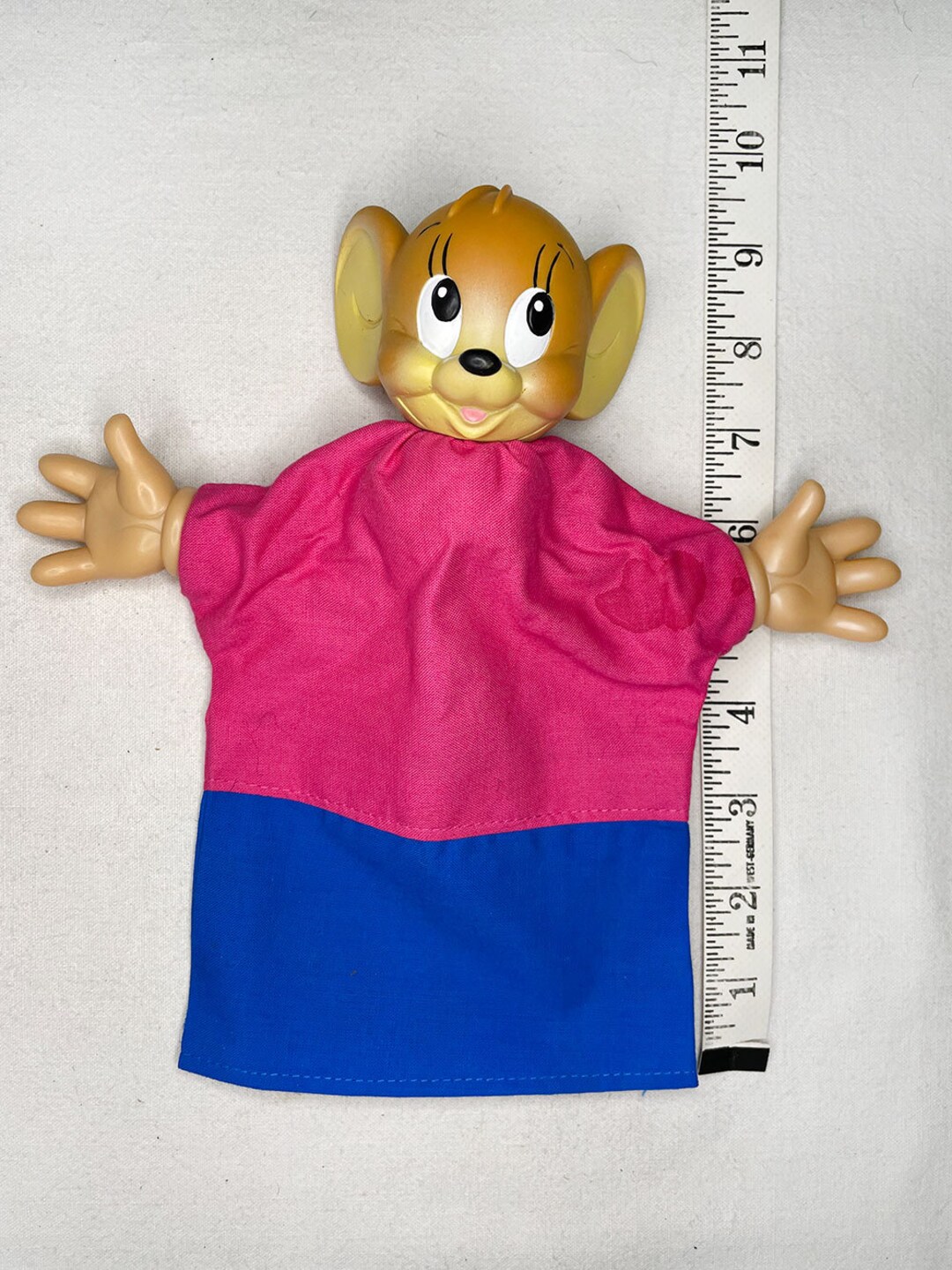 Vintage Swiss Rubber 40s Tom & Jerry Hanna Barbera Character Puppet ...
