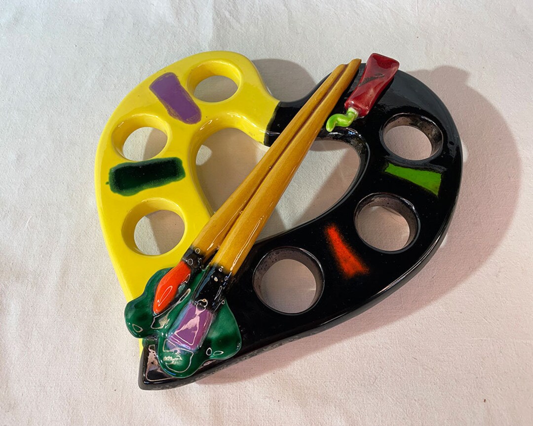 1940s/1950s Kitsche Man Cave Vintage Painter's Artist Palette Bar ...