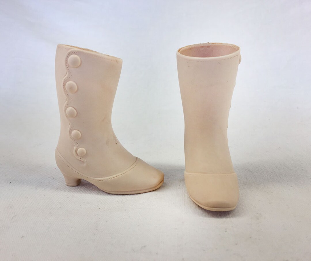 Vintage Orig 1960s SEBINO BETTINA Mod Patent Leather Thigh High Silver ...