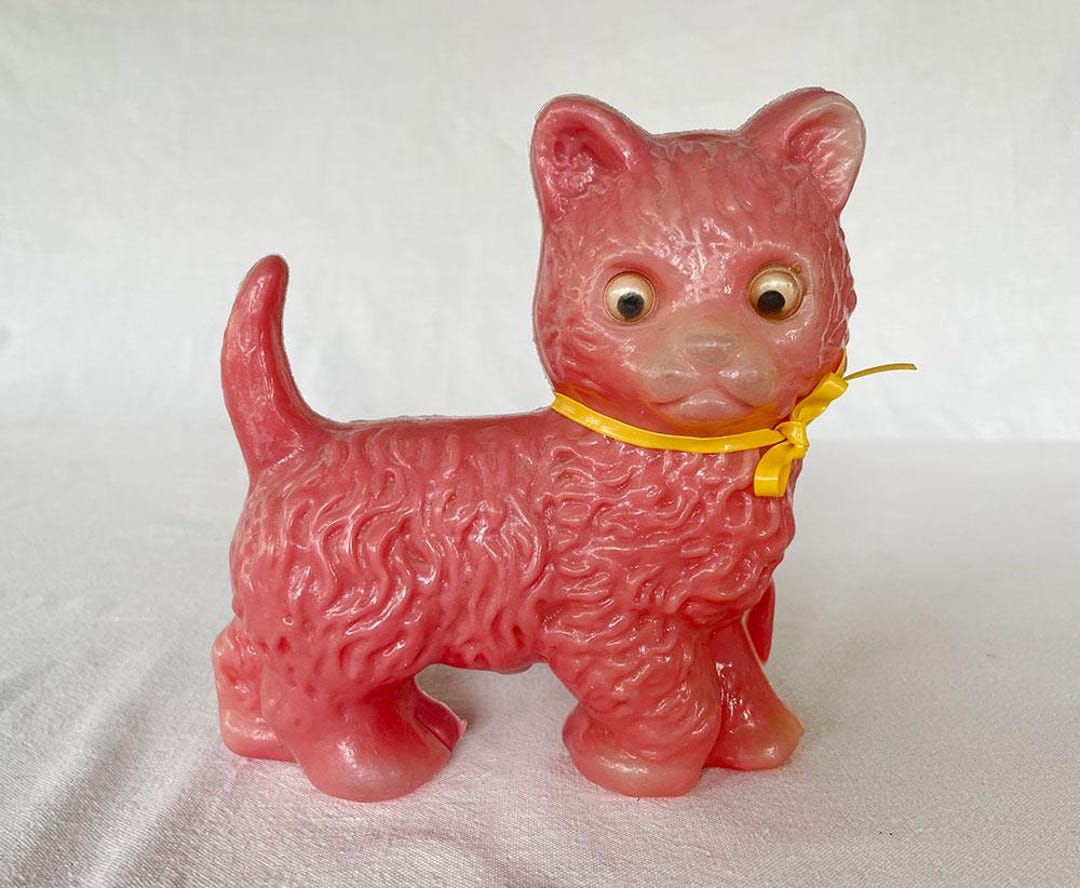 Whimsical Kawaii DDR Soviet Vintage 50s Possibly HERMAN PECKER Rubber ...