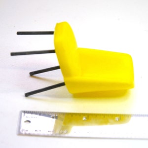 GERMAN Bild Lilli 60s Vintage CRAILSHEIMER Doll's House Furniture CHAIR ...