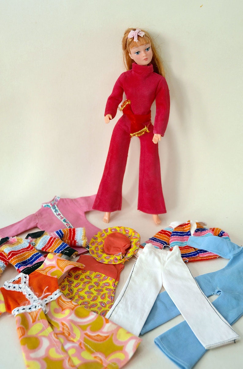 Vintage Uneeda DOLLIKIN Palitoy ACTION GIRL Doll & Lot - Etsy
