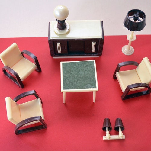 1930s Steamline Moderne Vintage Antique BAKELITE Plastic Doll - Etsy