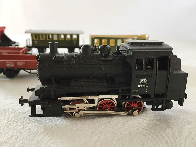 1960s Vintage Antique MARKLIN West Germany Toy TRAIN Tin Plate Plastic ...