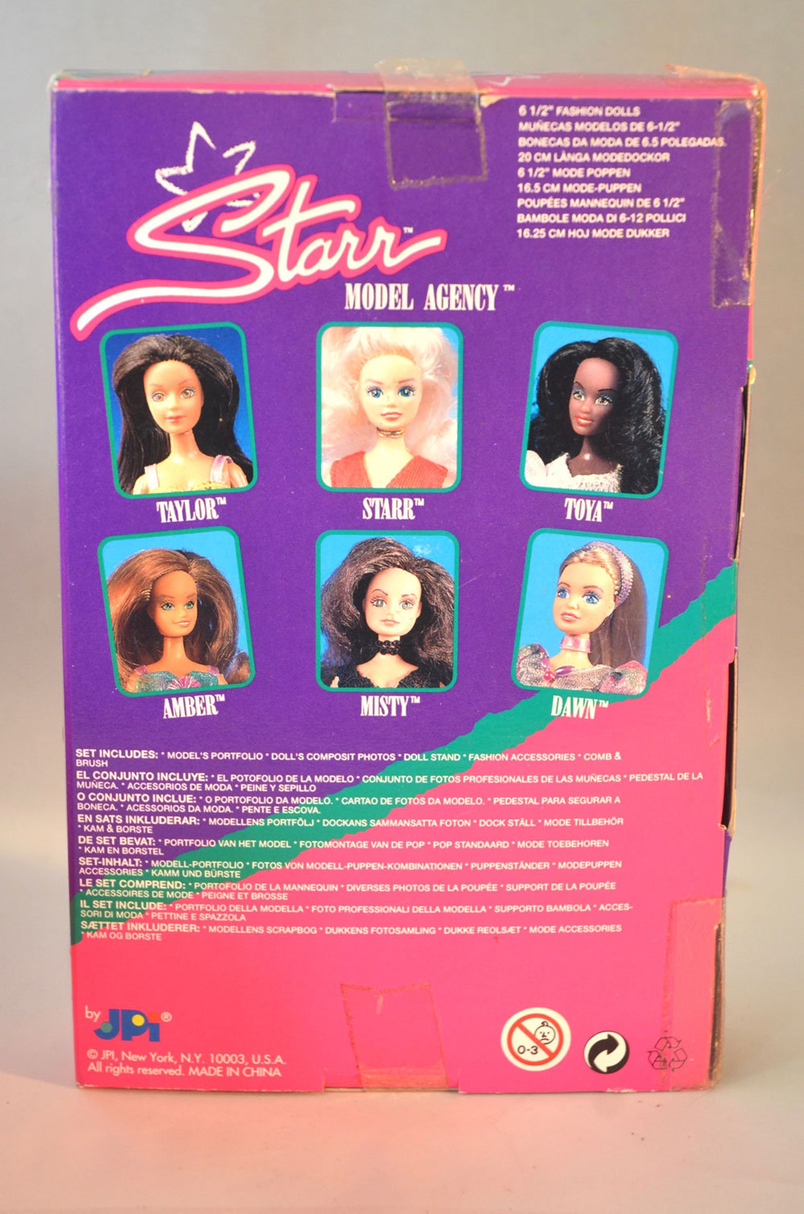 Rare STARR Model Agency JPI TOYS Vintage Designer Dawn Series - Etsy