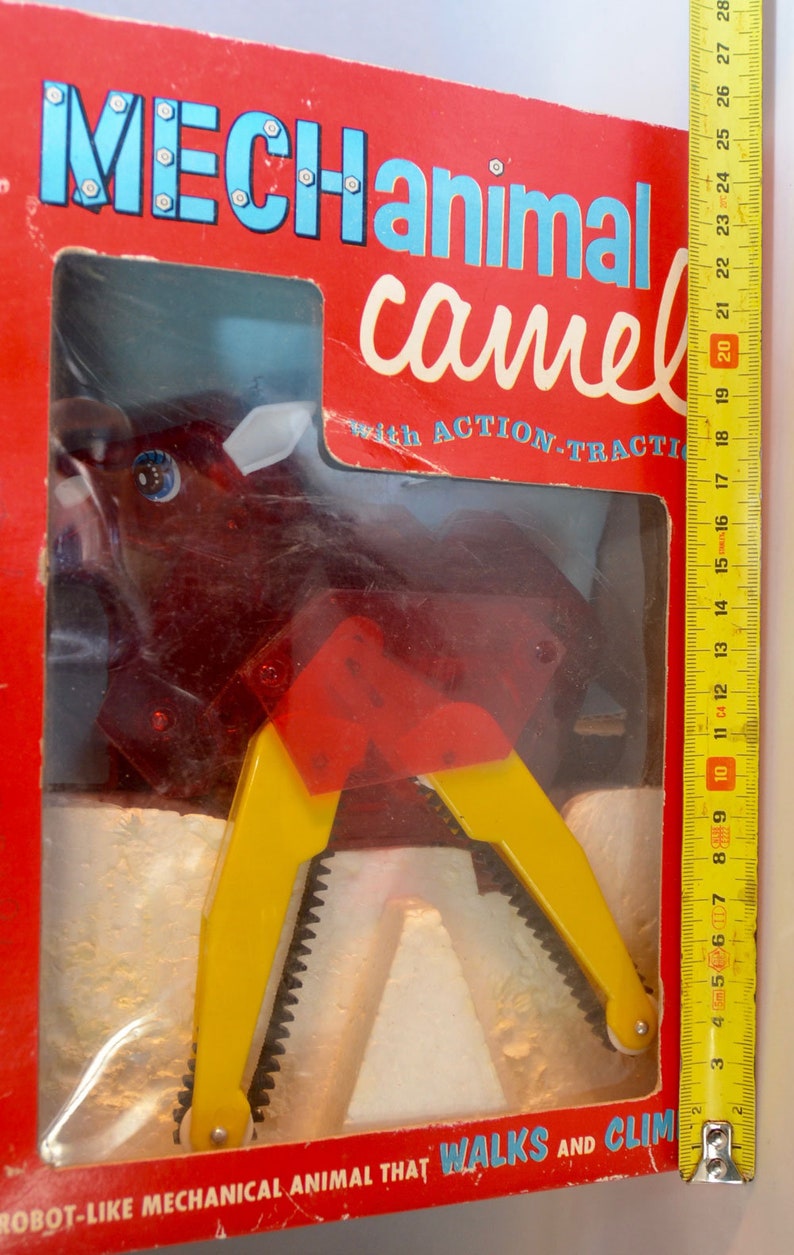 RARE Vintage Mechanimal Robot Plastic Toy Mechanical Action | Etsy