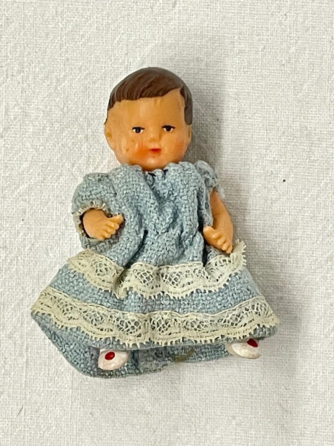 ARI BOY GIRL Doll West German 40s/50s Vintage Doll's House Furniture ...
