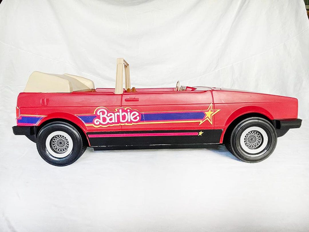 1970s/1980s 1981 Superstar BARBIE Doll Mattel Vintage Red FERRARI ...